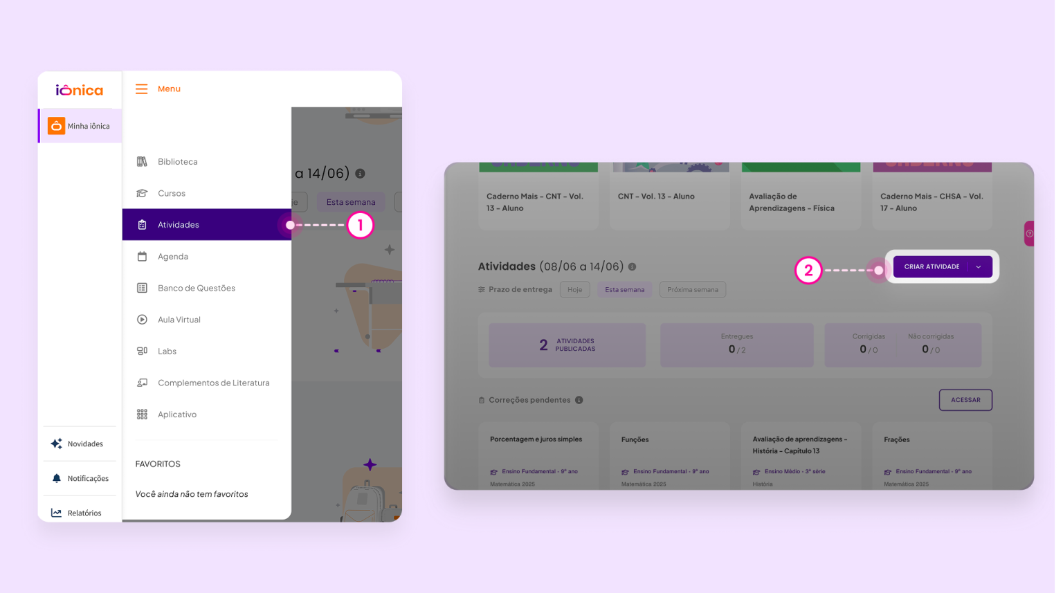 Onde criar uma atividade - iônica - central de ajuda